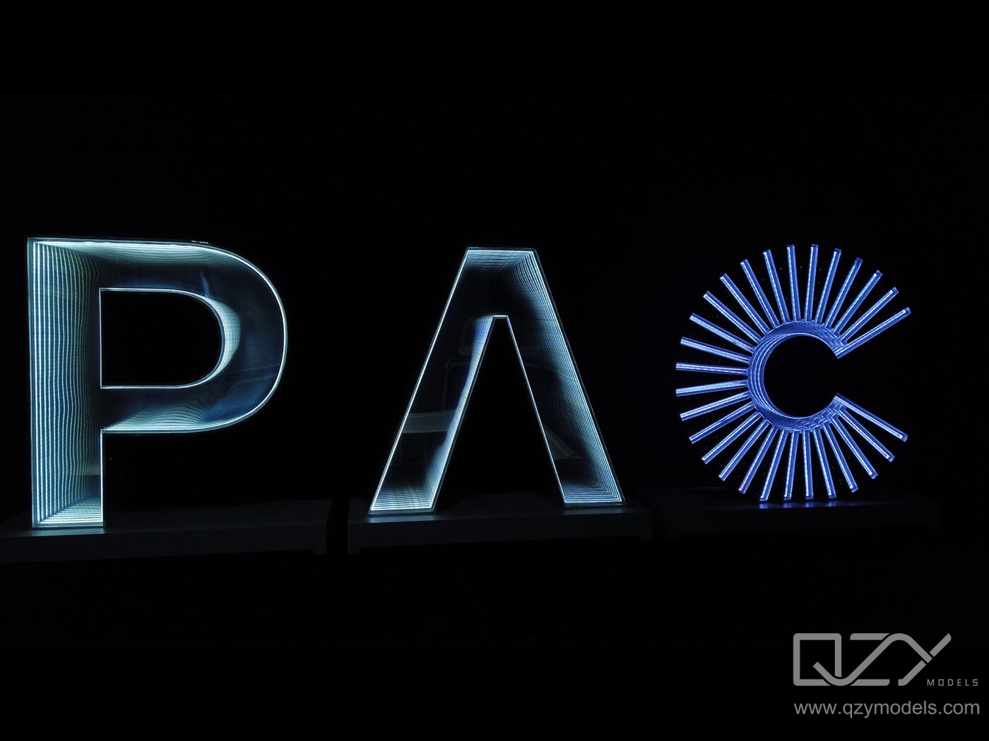 PAC LOGO Sign | QZY Custom Model Maker