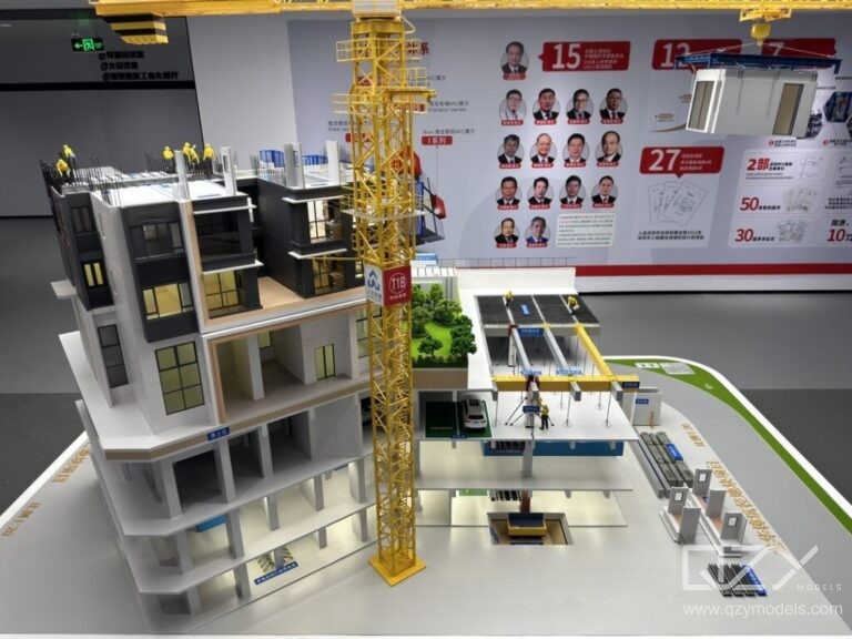 CSCEC Construction Technology Display Model | QZY Custom Model Maker