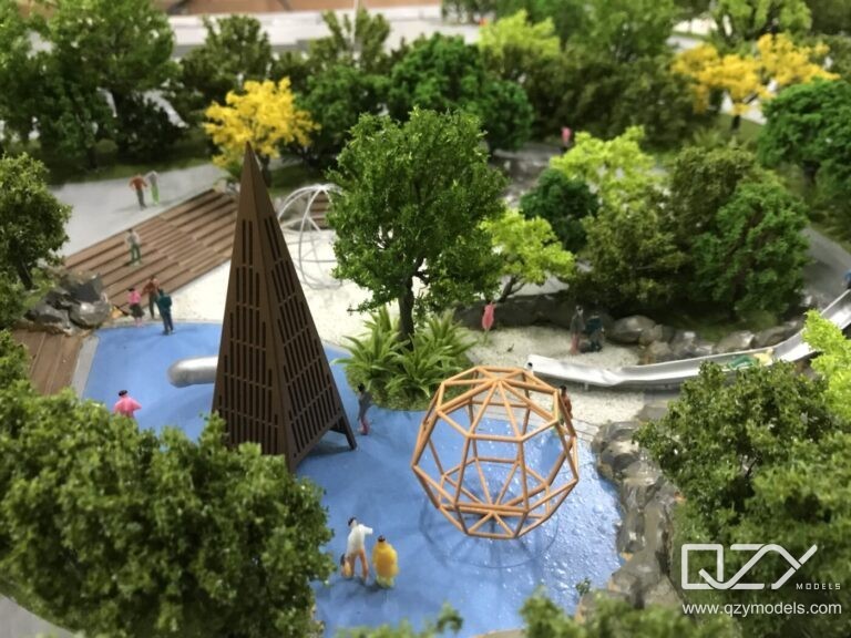 NewYork Brooklyn Bridge Park Pier 6 Landscape | QZY Custom Model Maker