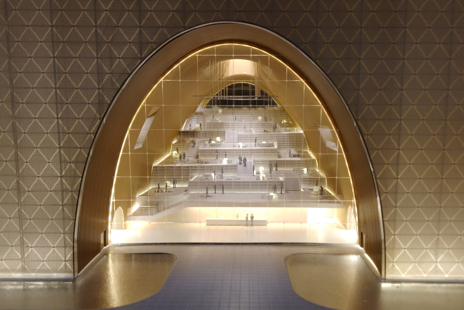 Urban Cultural Center Model: Hengqin Cultural & Arts Complex ...