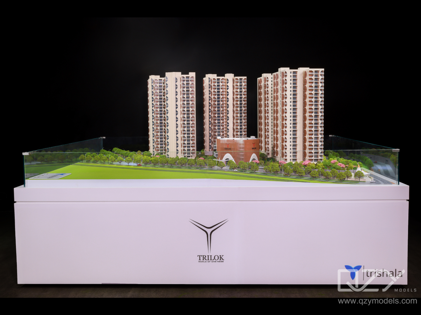 1：150 Trilok Residence Model | QZY Custom Model Maker