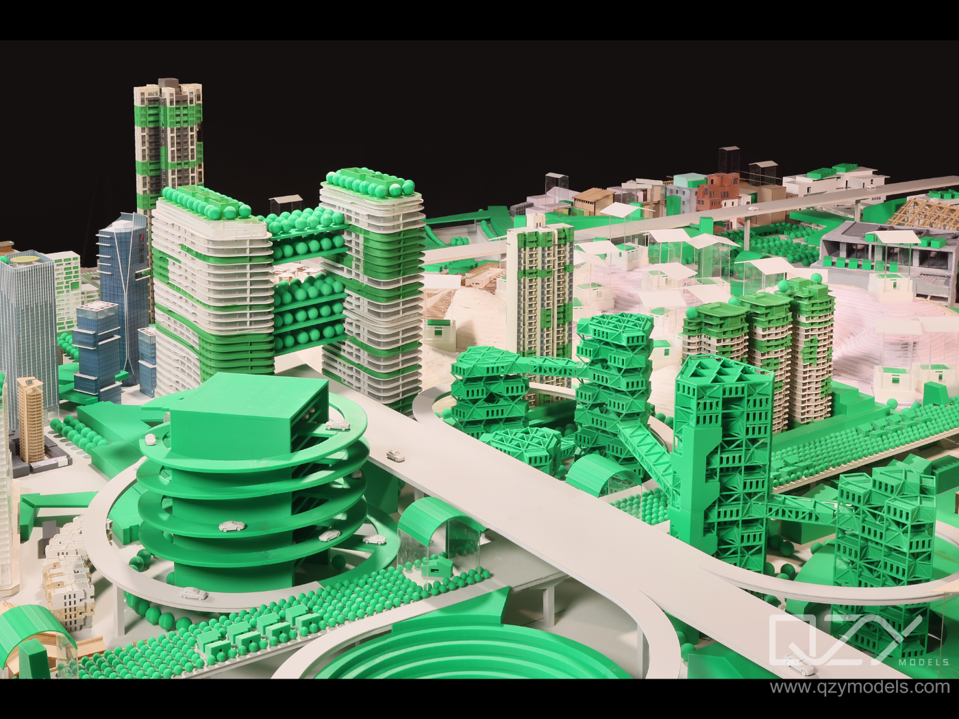 1:200 Modello concettuale di rinnovamento urbano | Creatore di modelli ...