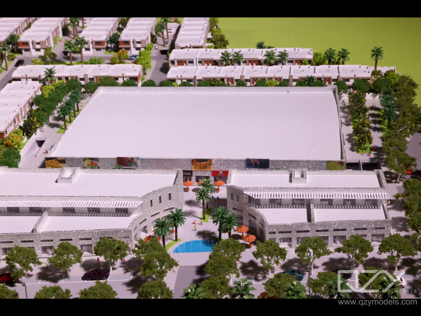 1：300 Ocean Villas | QZY Custom Model Maker