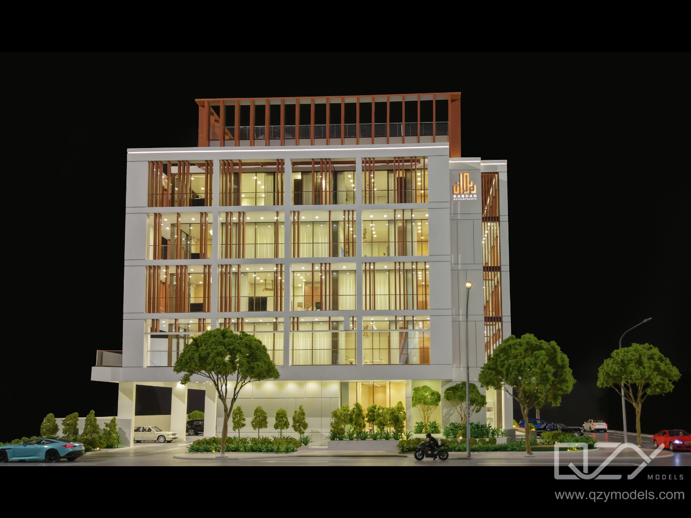 1：30 Luxury Apartment Model Rabadan Project | QZY Custom Model Maker